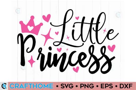 Little Princess Graphic By Crafthome · Creative Fabrica