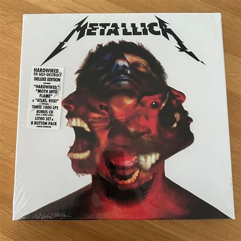 Metallica Hardwired… To Destruct 3 Vinyl 180g 1 Cd Boxset Neu Und