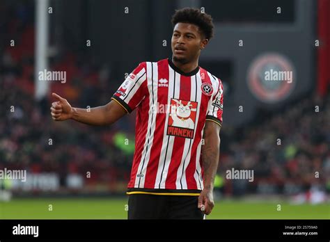 Sheffield Uk 18th Jan 2025 Rhian Brewster Of Sheffield United