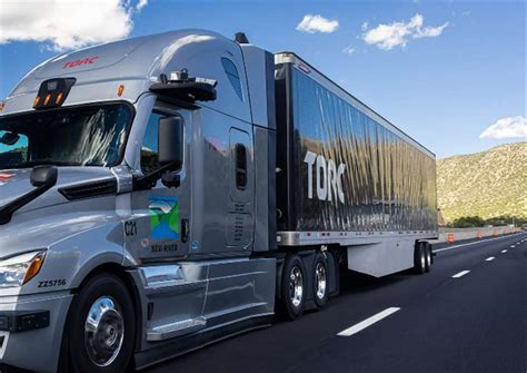 Torc Robotics Tno Collaborate On Vehicle Autonomy Diesel Progress