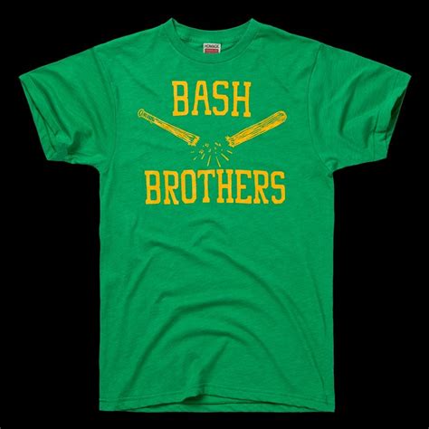 Bash Brothers Baseball Fan Gear Baseball Fight Baseball Outfit Baseball Shirts Oakland