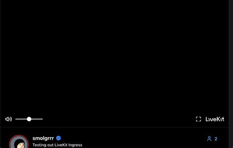 Rtmp Stream From Obs Seems To Be Acknowledged But Never Plays · Issue