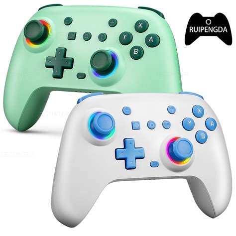 Wireless Bluetooth Controller Rgb Controller For Nintendo Switcholed