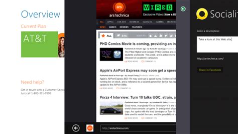 Hands On With Windows 8 A PC Operating System For The Tablet Age Ars Technica