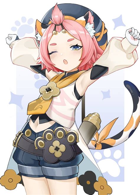 Diona Genshin Impact Drawn By Moding Danbooru