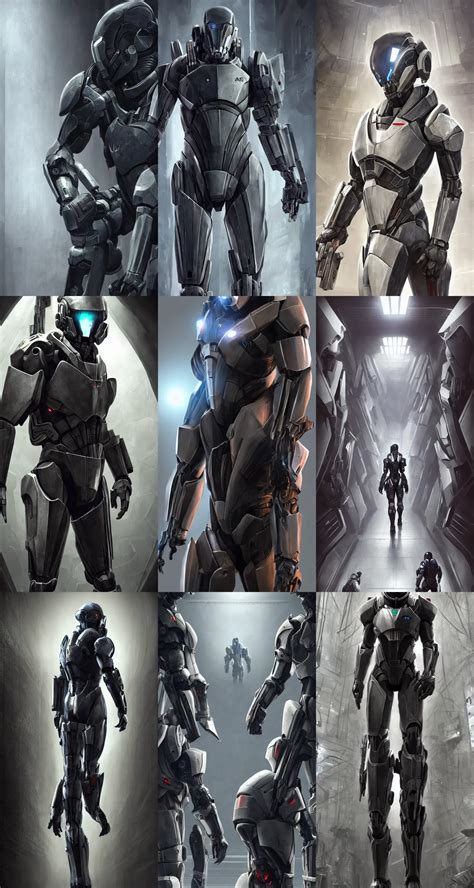 Mass Effect Armor Concept Art