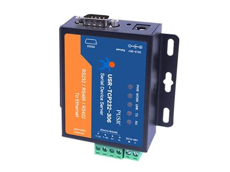 Usr Tcp232 306 Serial Ethernet Communica Part No Usr Tcp232 306
