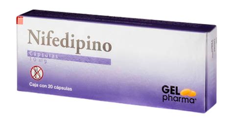Nifedipine 10mg 20 Capsules MEPH Logistics