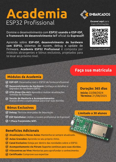 Desenvolvimento Para Esp32 Arduino Esp Idf Zephyr Ou Nuttx