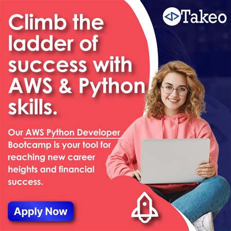 takeo ai on linkedin aws python techcareer bootcamp