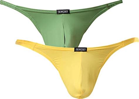 Ikingsky Mens Sexy Pouch G String Underwear Sexy Low Rise Desertcart