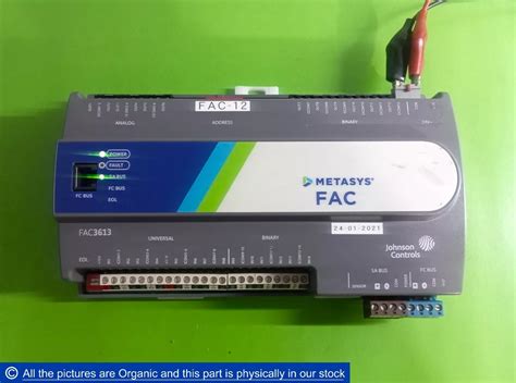 Johnson Controls Metasys Fac Ms Fac3613 0 S W Ver 8 0 Field Equipment Controller Carbonsmart