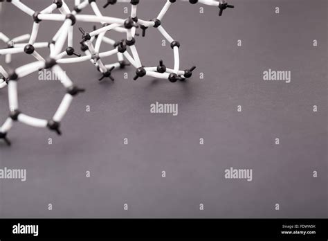 Abstract Molecular Structure Stock Photo Alamy