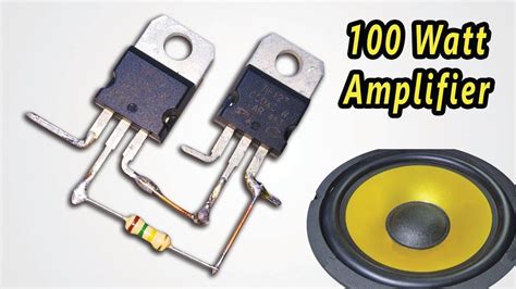 How To Make Powerful 100 Watt Amplifier Circuit Dc 12v Artofit