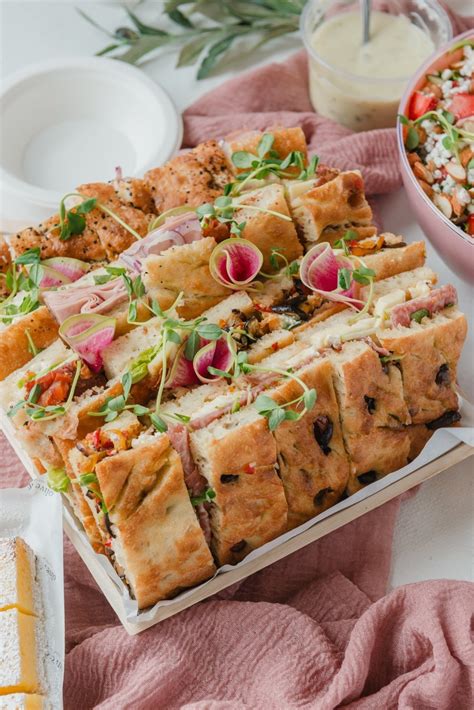 Assorted Sandwich Platter Delivery Toronto Perfect Office Catering