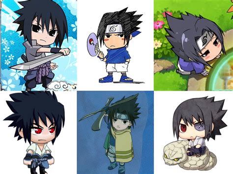 Chibi Sasuke Drawing