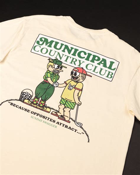 Municipal Country Club T Shirt Sunday Swagger