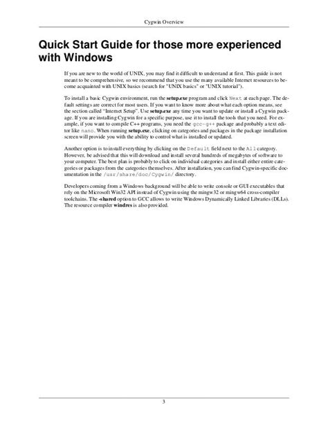 gcc cygwin tutorial speakdarelo