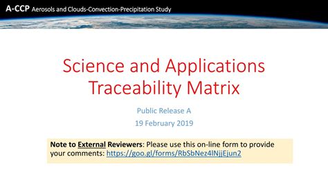 Ppt Science And Applications Traceability Matrix Powerpoint