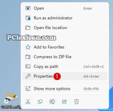How To Create A Disk Cleanup Shortcut On Desktop In Windows