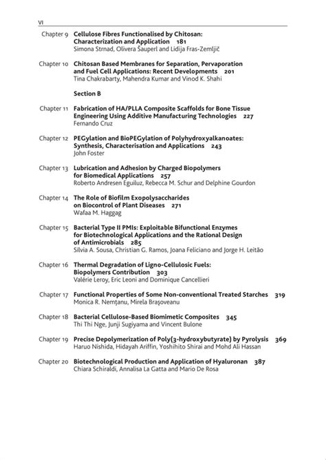 Biopolymers And Their Types And Applications Pdf