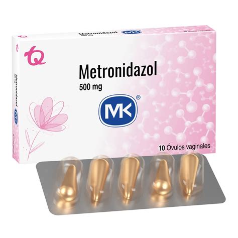 Metronidazol Óvulos 500 Mg 10 Und Galenica Medicamentos Confiables