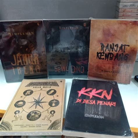 Jual Paket 5 Buku Simpleman Janur Ireng Sewu Dino Ranjat Kembang