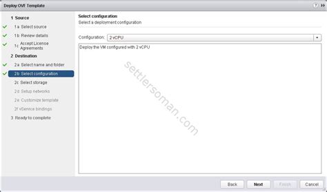 Vmware Vsphere Basics How To Deploy An Ovf Template Settlersoman