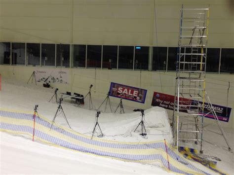 Illustration Of The Artificial Landing Slope Including The Scaffold