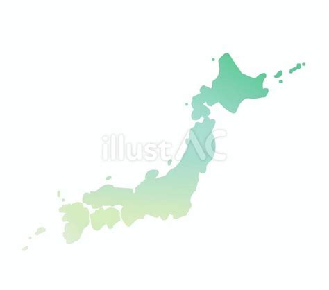 免費矢量 日本地圖