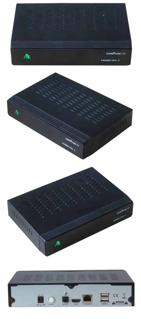 Zgemma I55 Iptv Decoder With Enigma2 Linux Os Internet Tv Decoder Sat Ip Box Buy Sat Ip Box