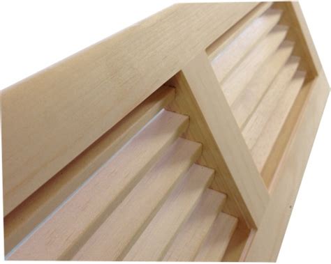 Pine Corner Baseboard Wood Vents