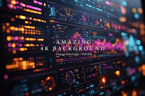 Digital Data Visualization Premium Ai Generated Psd