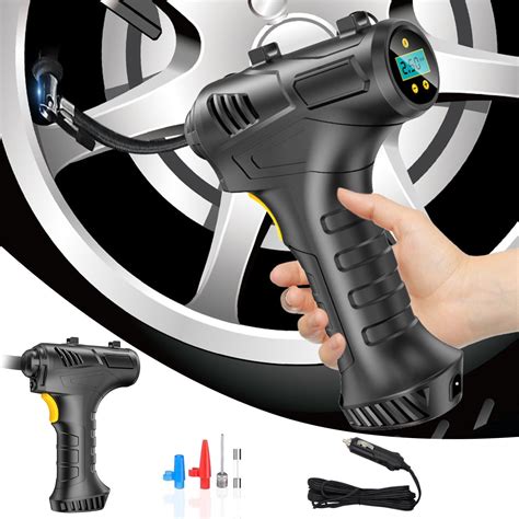 Blnvkop Car Accessory Must Haves Compressor Tire Inflator Portable
