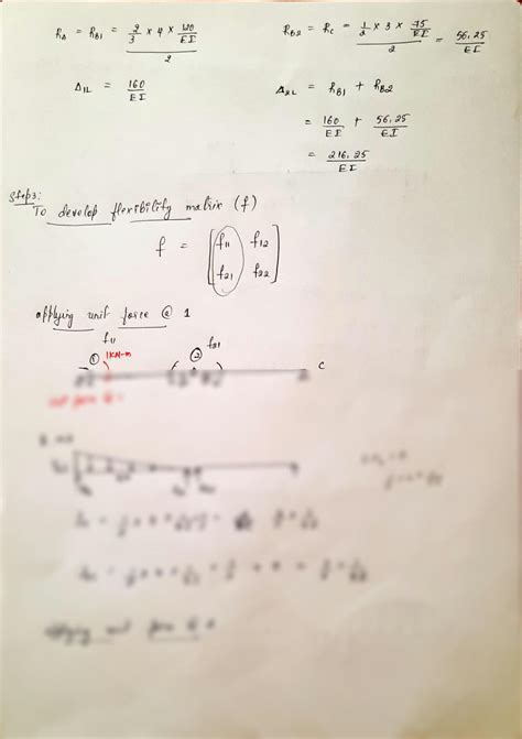 Solution Analysis Of Indeterminent Structures Flexibility Matrix