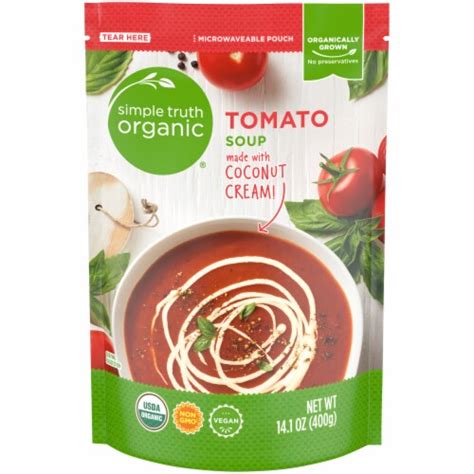 Simple Truth Organic Creamy Tomato Soup 14 1 Oz Kroger
