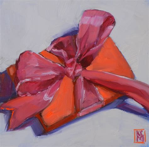 Kelley MacDonald S Paintings Live In The Present 6x6 Inch Oil