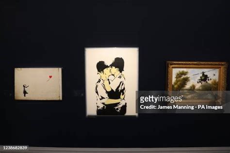 Banksy Sothebys Photos And Premium High Res Pictures Getty Images