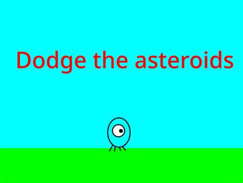 18181182 Dodge The Asteroids By Axolotlguy Games