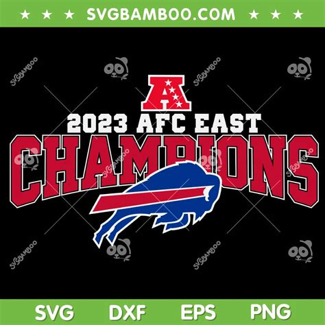 Buffalo Bills Afc East Champions Svg