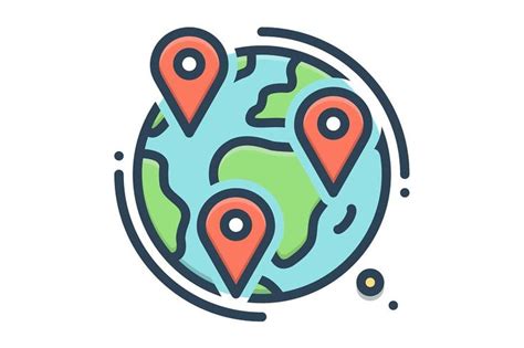 Geotracking Locations Icon An Icon By Creative Priyanka Location Icon App Drawings Icon