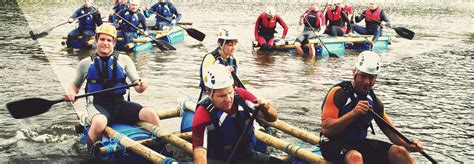 Raft Building For Corporate And Team Building Events In Wales