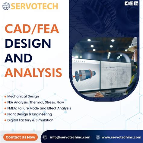 Servotech Inc On Linkedin Cad Fea Design Engineering Creativity
