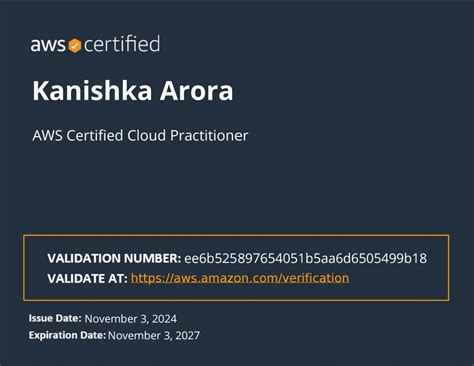 Kanishka Arora On Linkedin Aws Cloudcomputing Certified Awscertified Cloudpractitioner