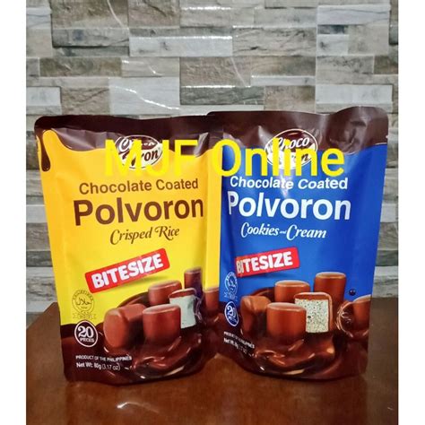 Choco Vron Polvoron 80g Shopee Philippines