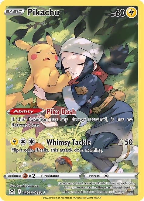 Pikachu Lost Origin Pokemon Card Pikawiz