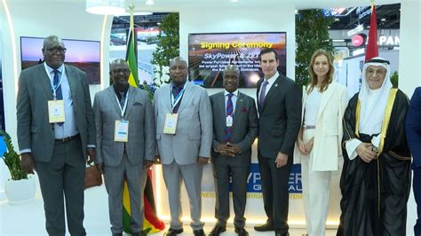 Skypower Zetdc Sign Ppas For Zimbabwes Largest Solar Project