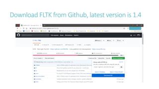 Fltk On Win With Visual Studio PPTX