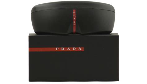 Prada Linea Rossa Ps 55ov 16c1o1 Eyeglasses Mens Matte Black Semi Rim