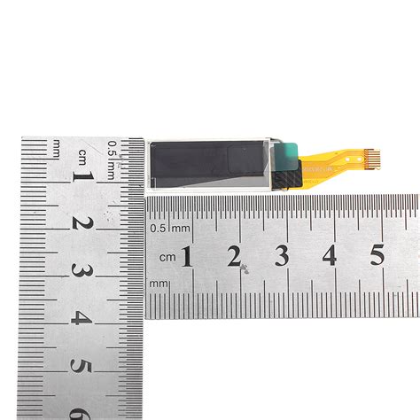 Inch OLED Screen X Dot Matrix OLED Display Pin Plug In White Light Bare Board